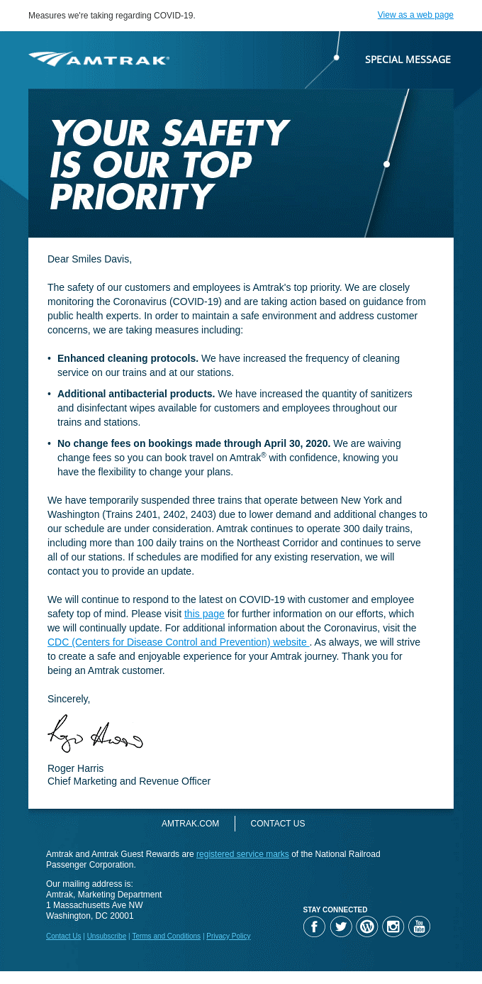 How to Design an Emergency Email during COVID-19