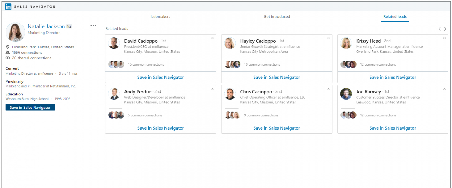 Six Sales Benefits of LinkedIn Sales Navigator and Their Use Cases