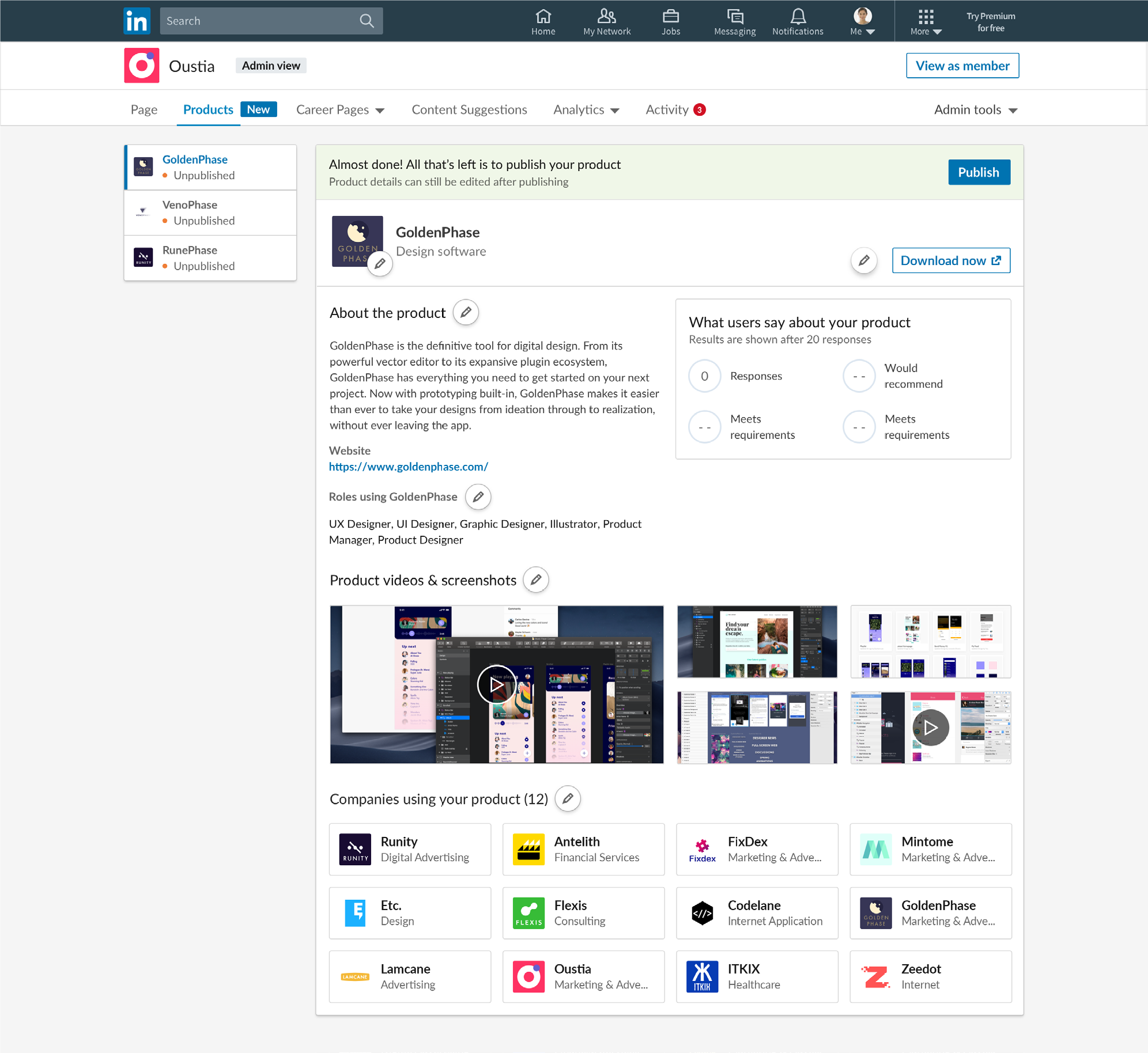 How To Build A Products Page For Your LinkedIn Company Page Emfluence